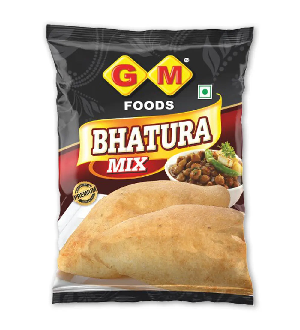 GM Foods Bhatura Mix 400 Gram (Pack Of 2) + Punjabi Chole 100 Gram (Pa