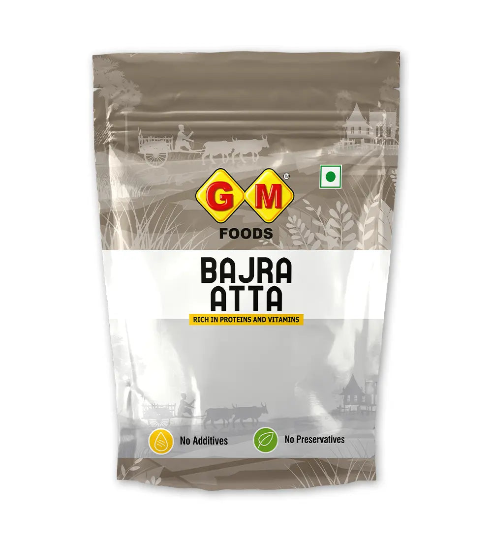 GM Foods Bedmi Puri Atta Mix 500 Gram (Pack Of 2)