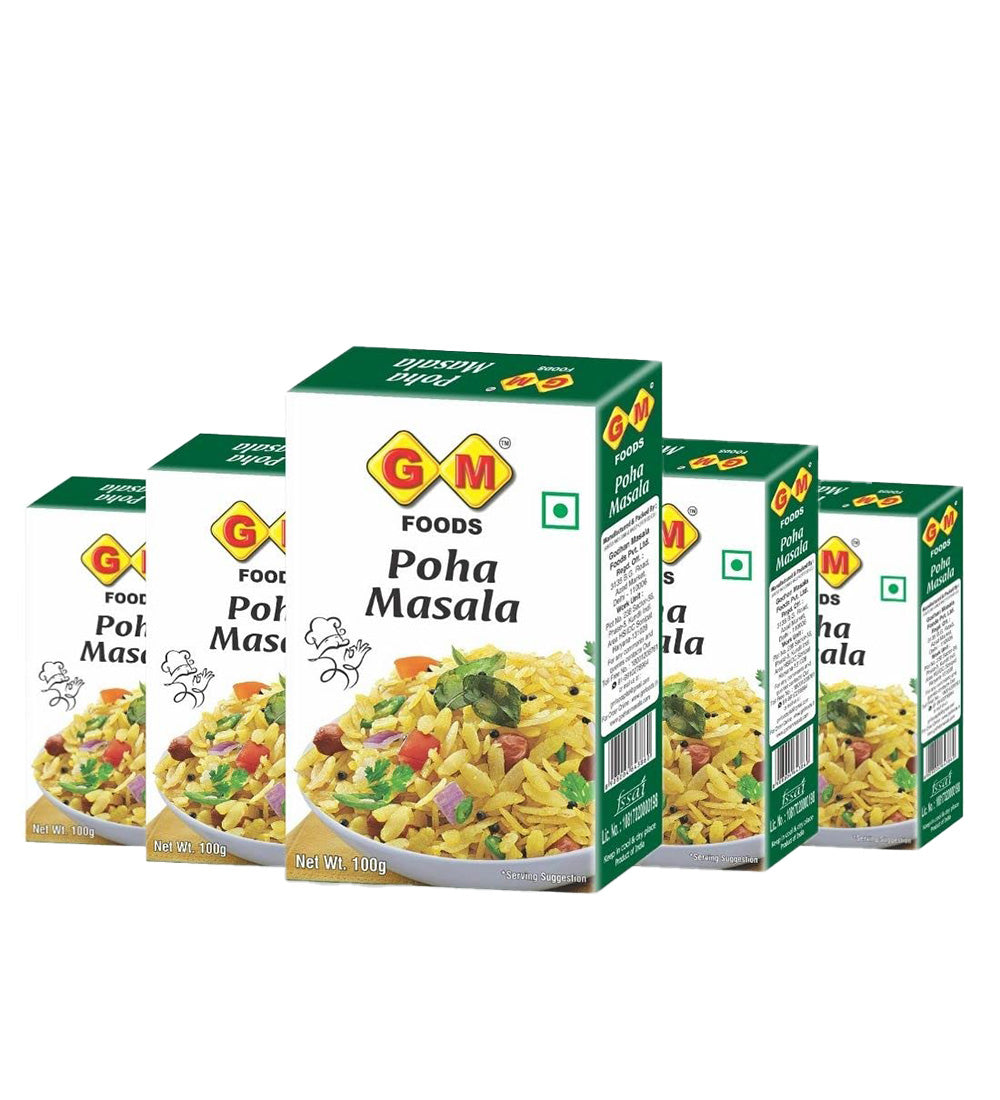 GM Foods Poha Masala ( Pack Of 5)